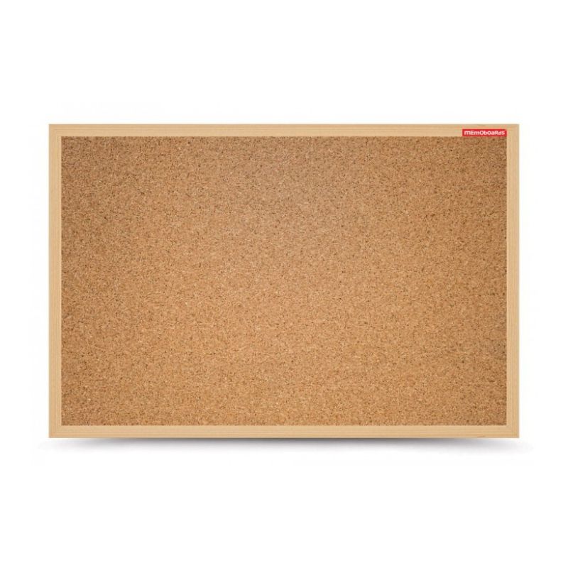 Tablica korkowa Memobe 80x60 cm rama drewniana