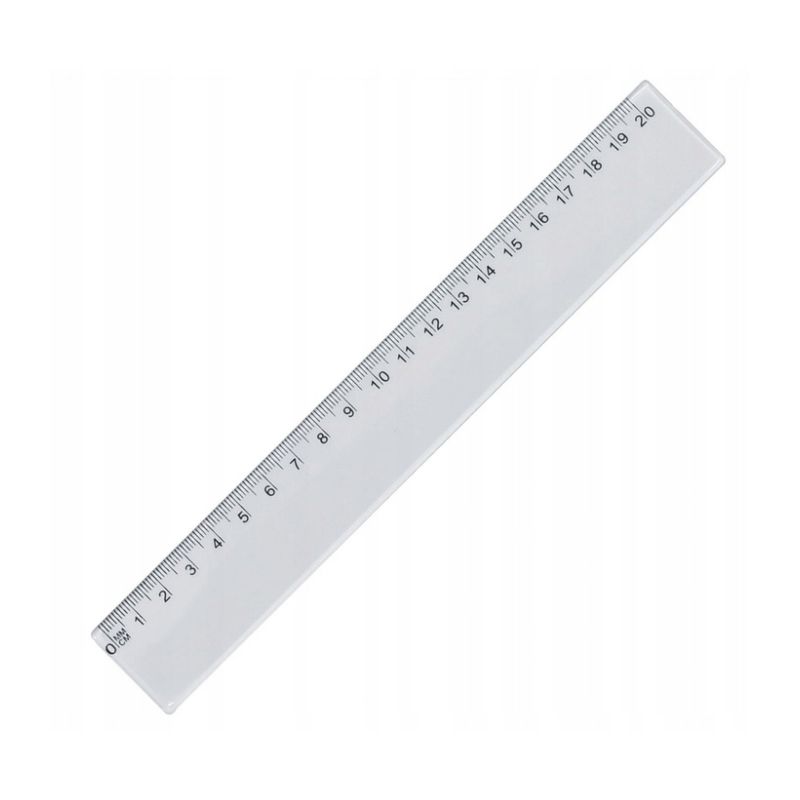 Linijka 20CM Grand GR-896 Przezroczysta - Officehit.pl